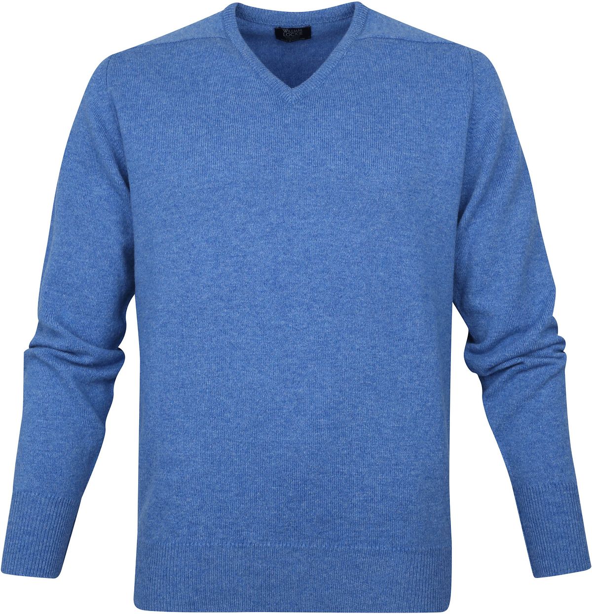 William Lockie V-Hals Lamswol Lichtblauw 7092 HF V-NECK Lagoon 83 kopen ...