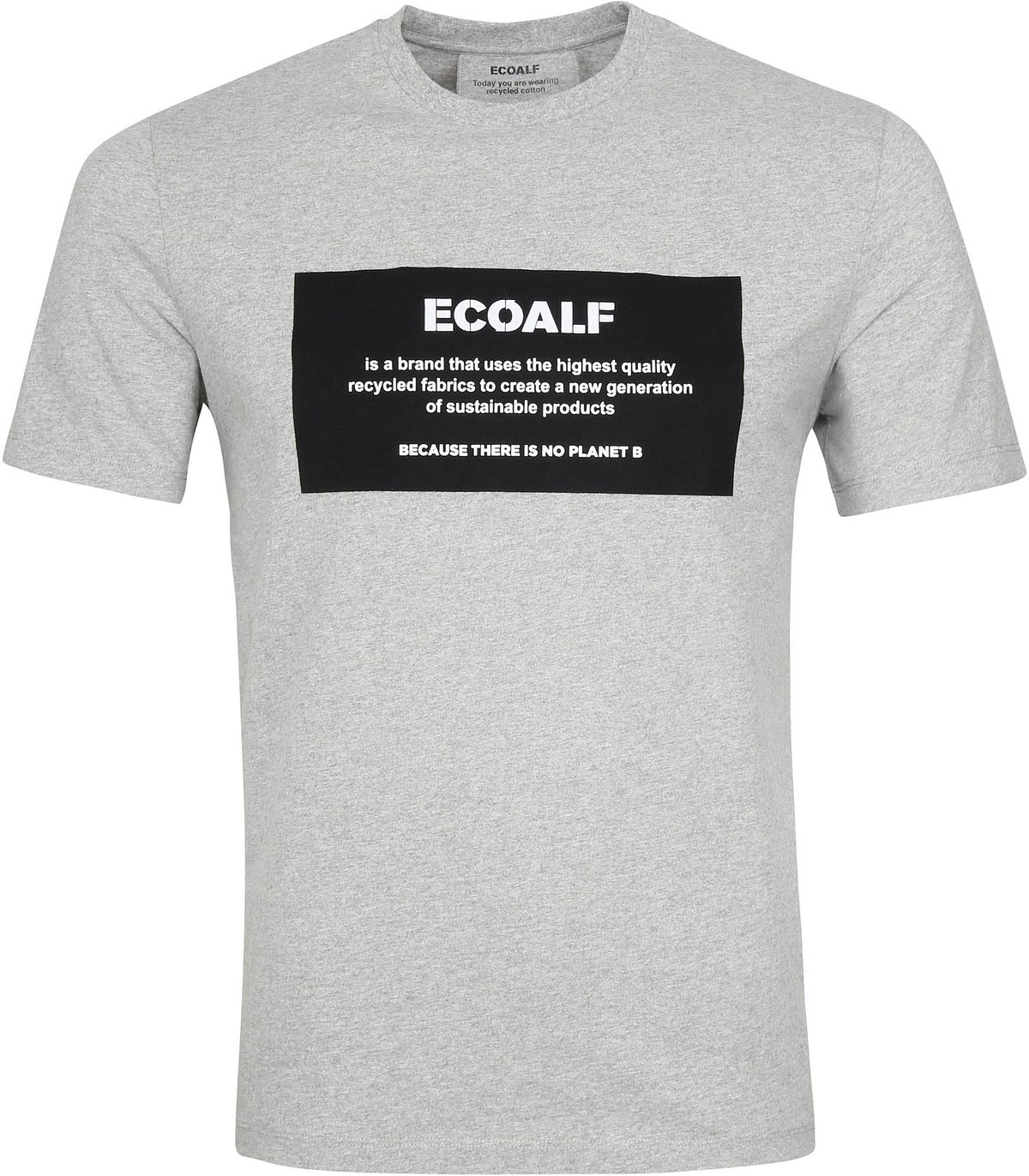 Ecoalf Natal T-Shirt Label Lichtgrijs GATSNATAL0630MW19-302 kopen ...