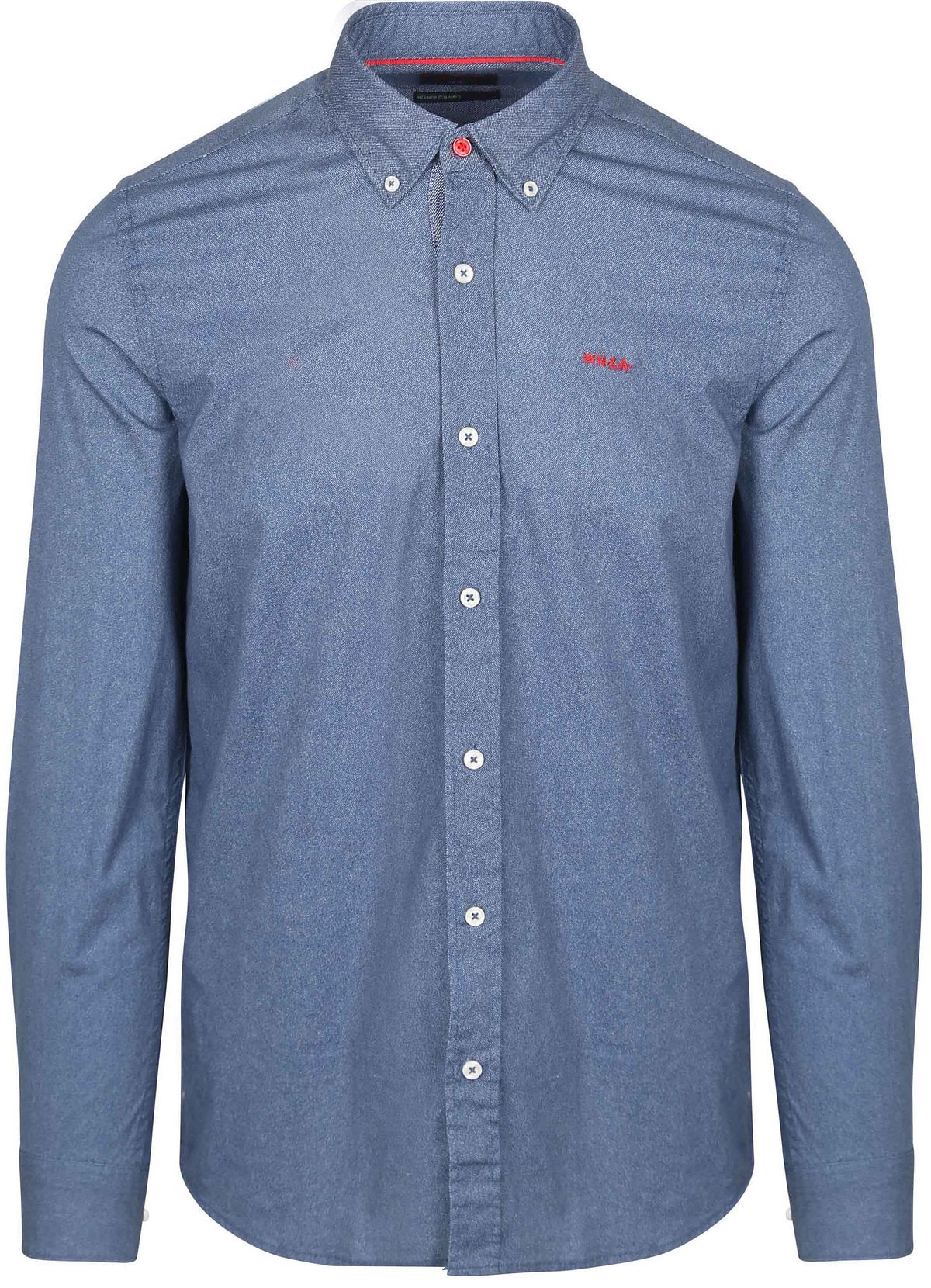 NZA Shirt James Oban Poplin Blauw 25GN508-1647 kopen | Suitable