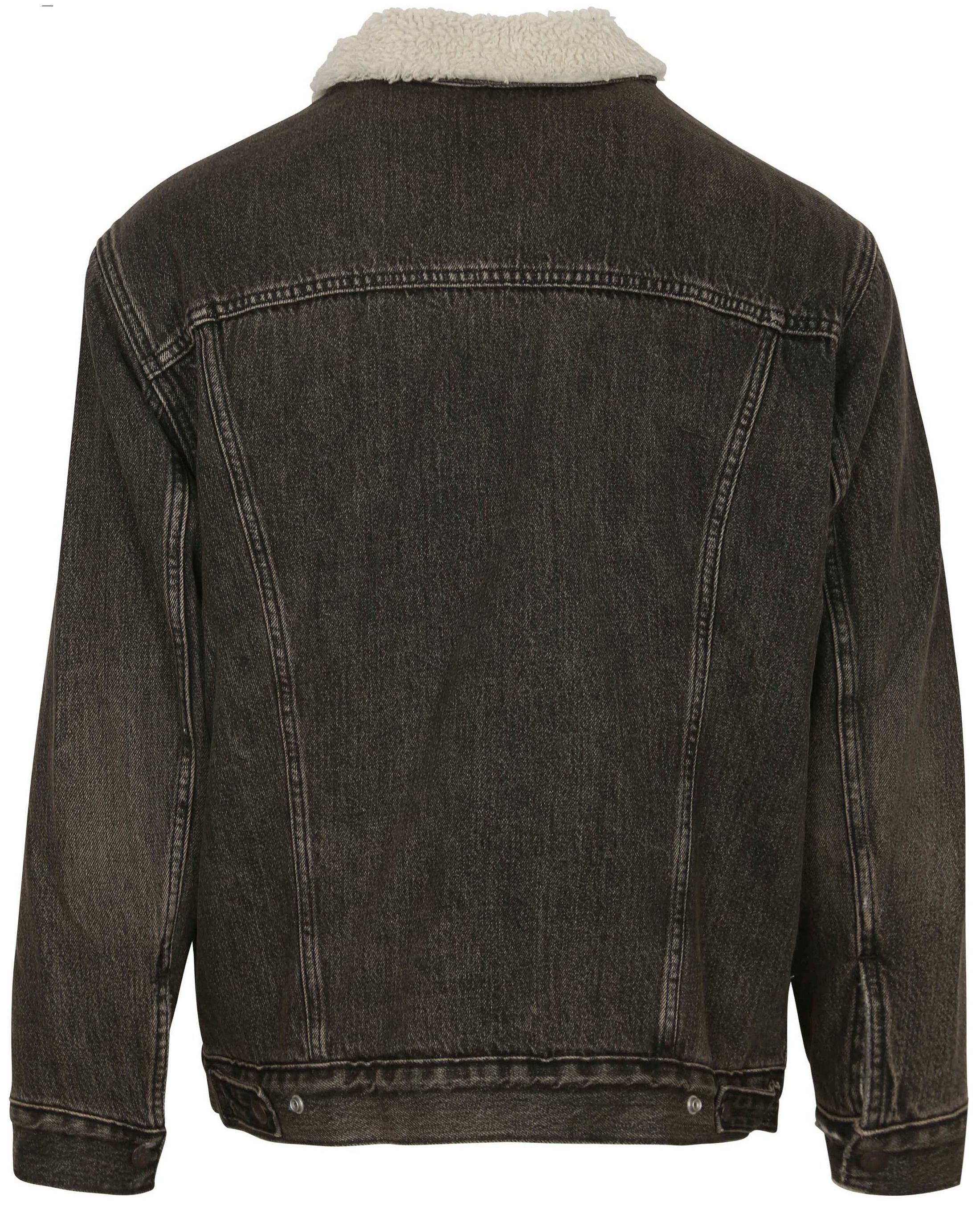 Levi's Sherpa Jas Denim Antraciet A5784-0001 kopen | Suitable