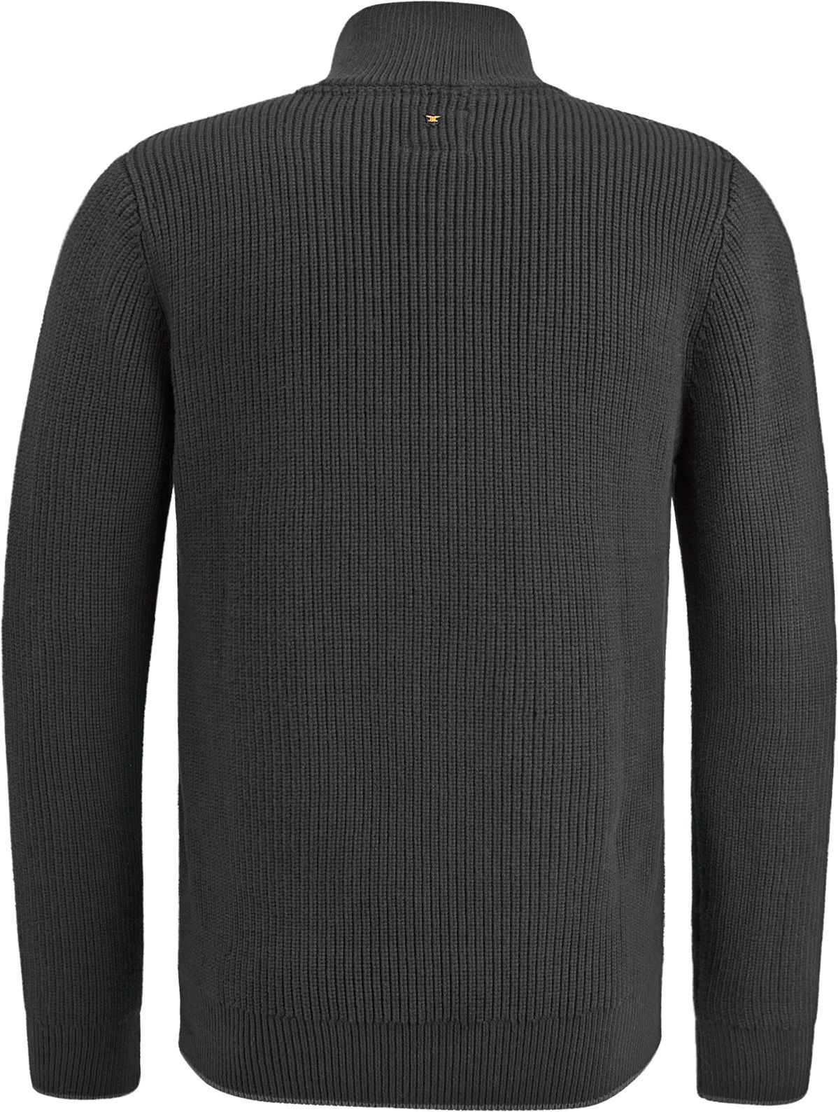 PME Legend Knitted Half Zip Trui Cable Zwart PKW2410305-999 kopen ...