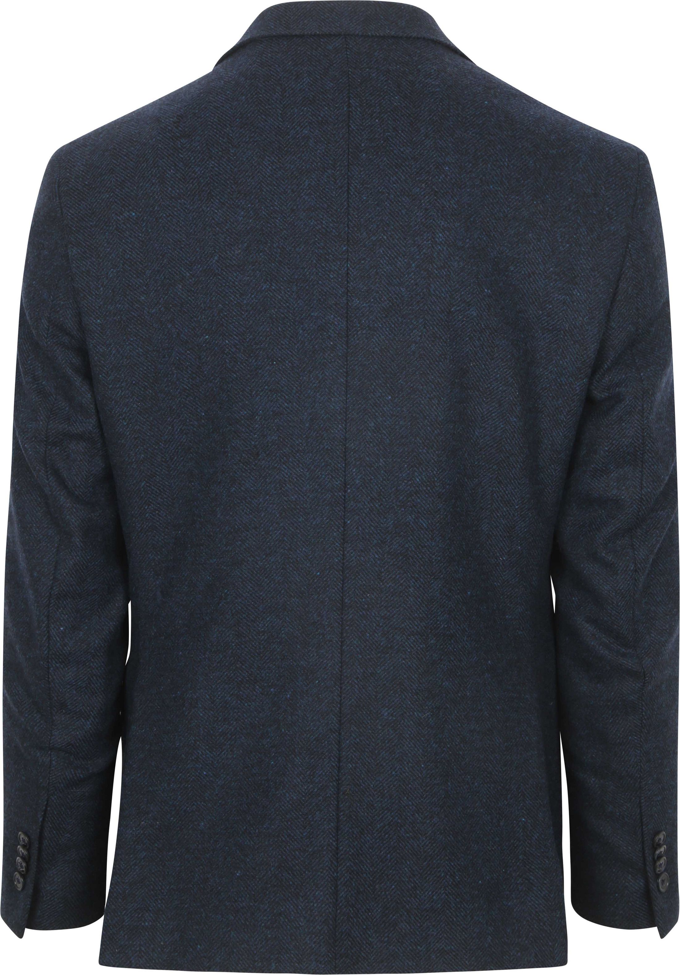 Suitable Colbert Herringbone Merinowol Navy BL-HERR-STBL-25.03 kopen ...