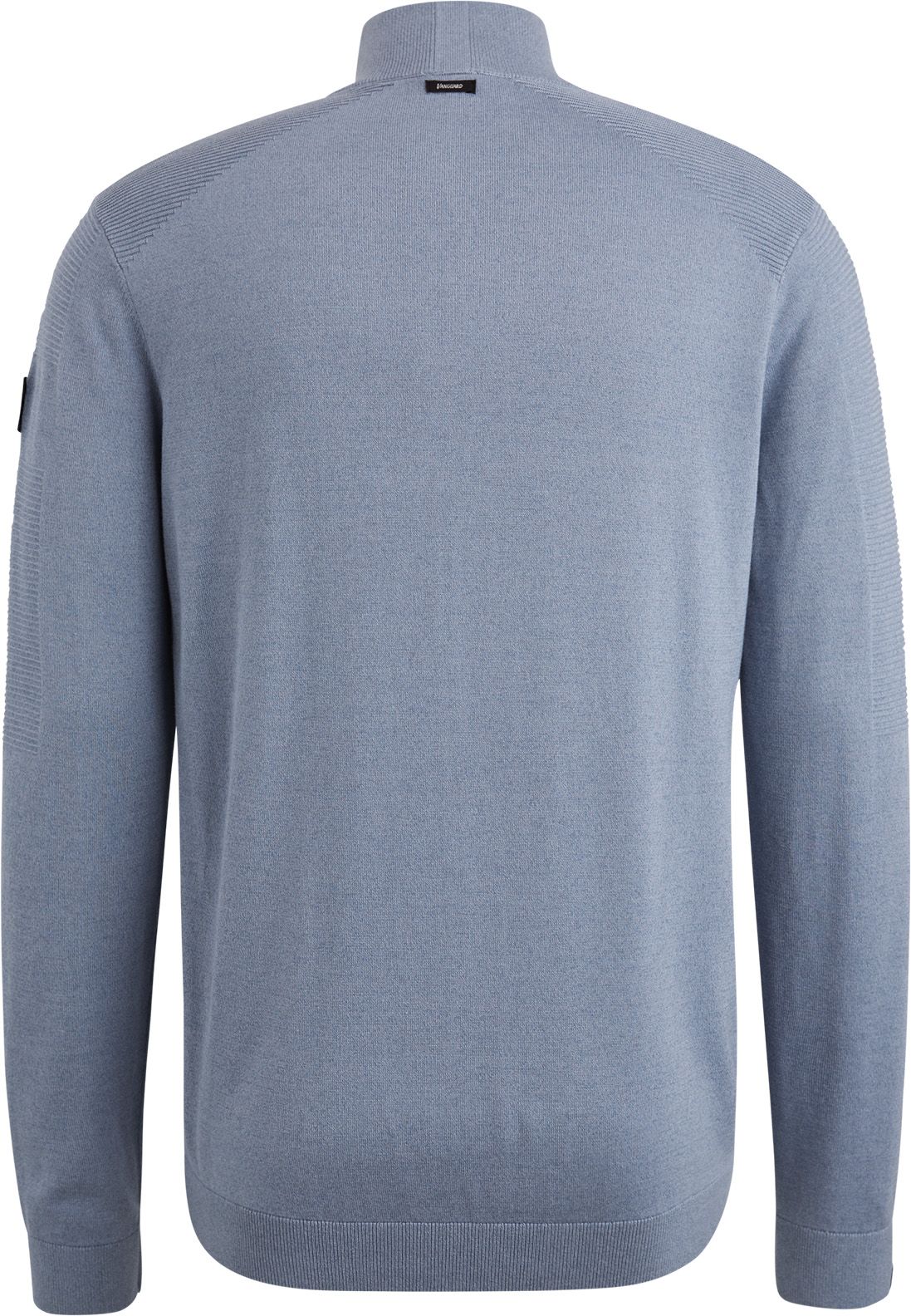 Vanguard Trui Half Zip Structuur Blauw VKW2502305-5407 kopen | Suitable
