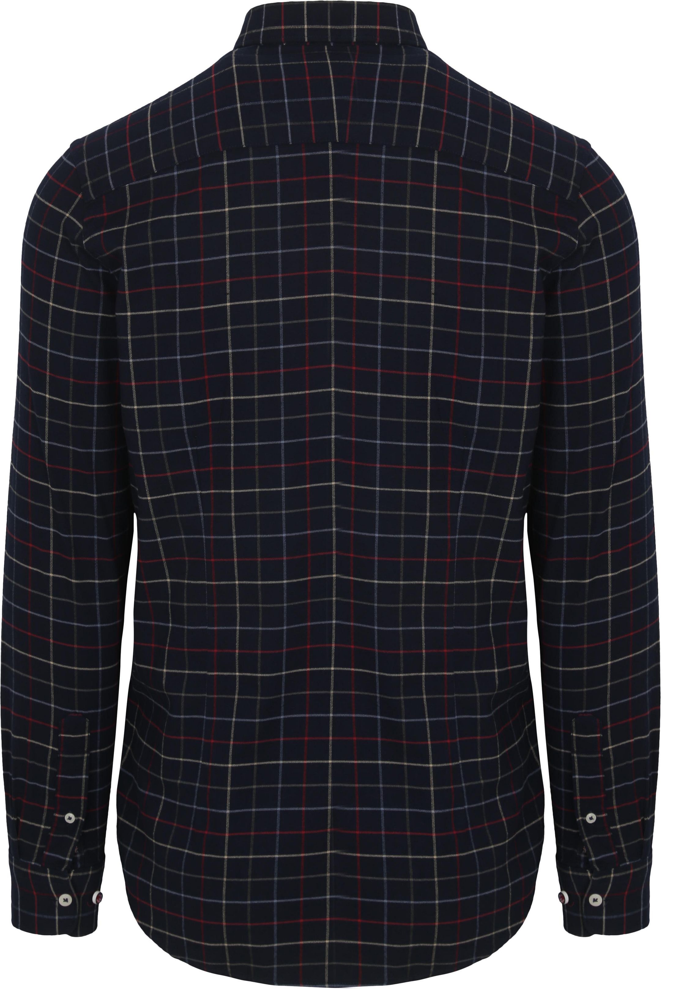 NZA Shirt Bruce Waihi Light Flannel Check Icon Navy 25HN520-2601 kopen ...