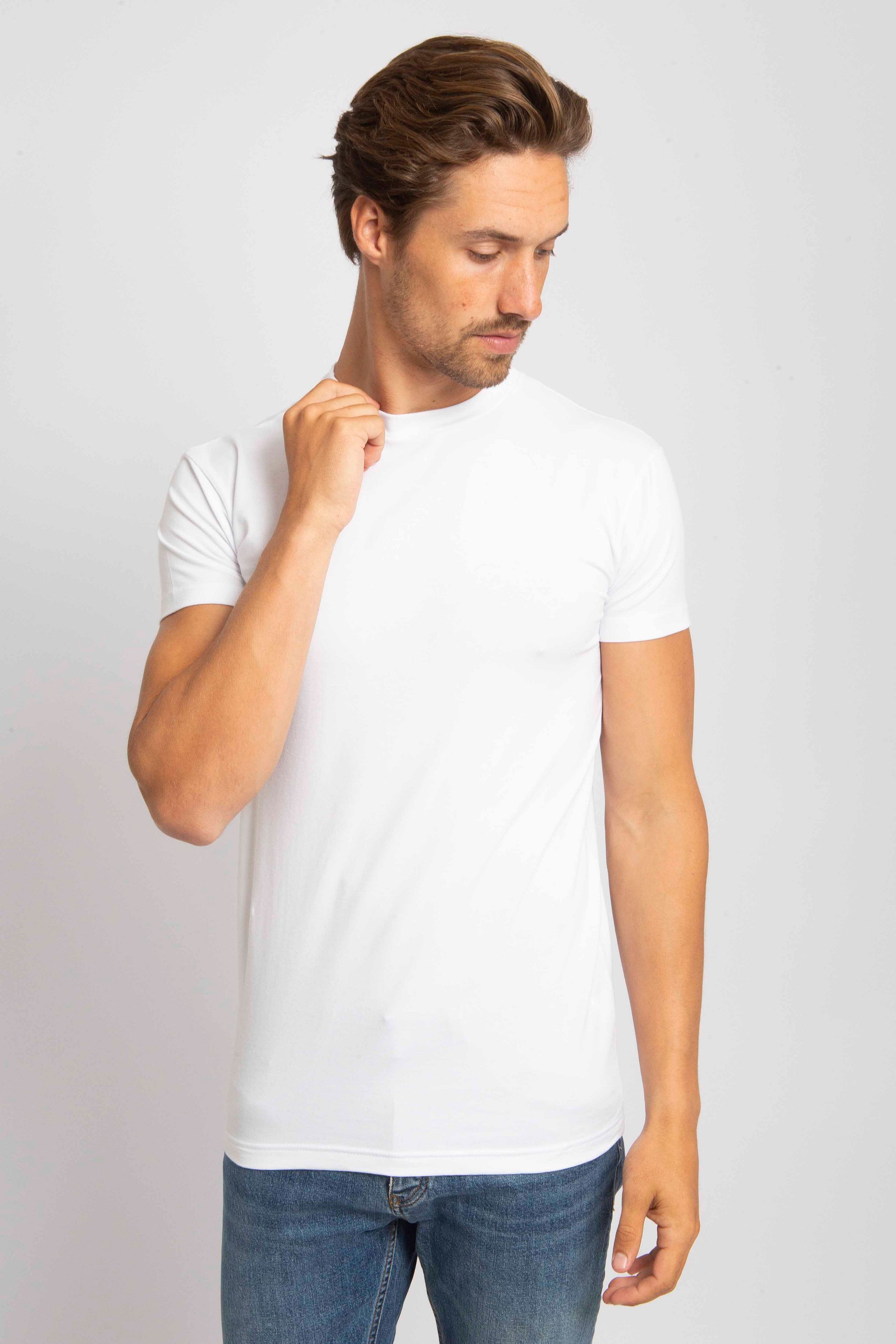 Alan Red Oakville T-shirt Wit (3Pack) 6695/3P/01 Oakville 3pack kopen ...